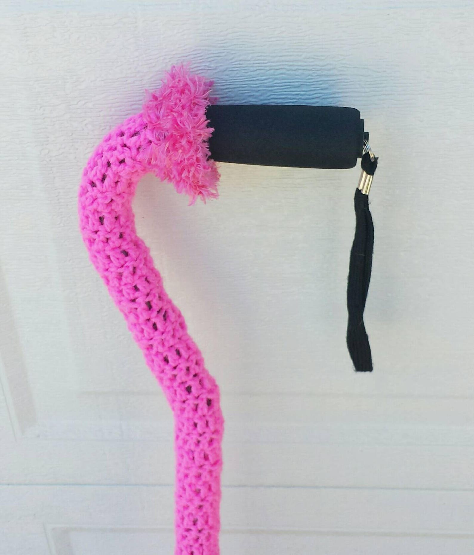 Flamingo Cane Cover, Crochet Cane Cover, Cane Bling, Cane Sock, Cane ...