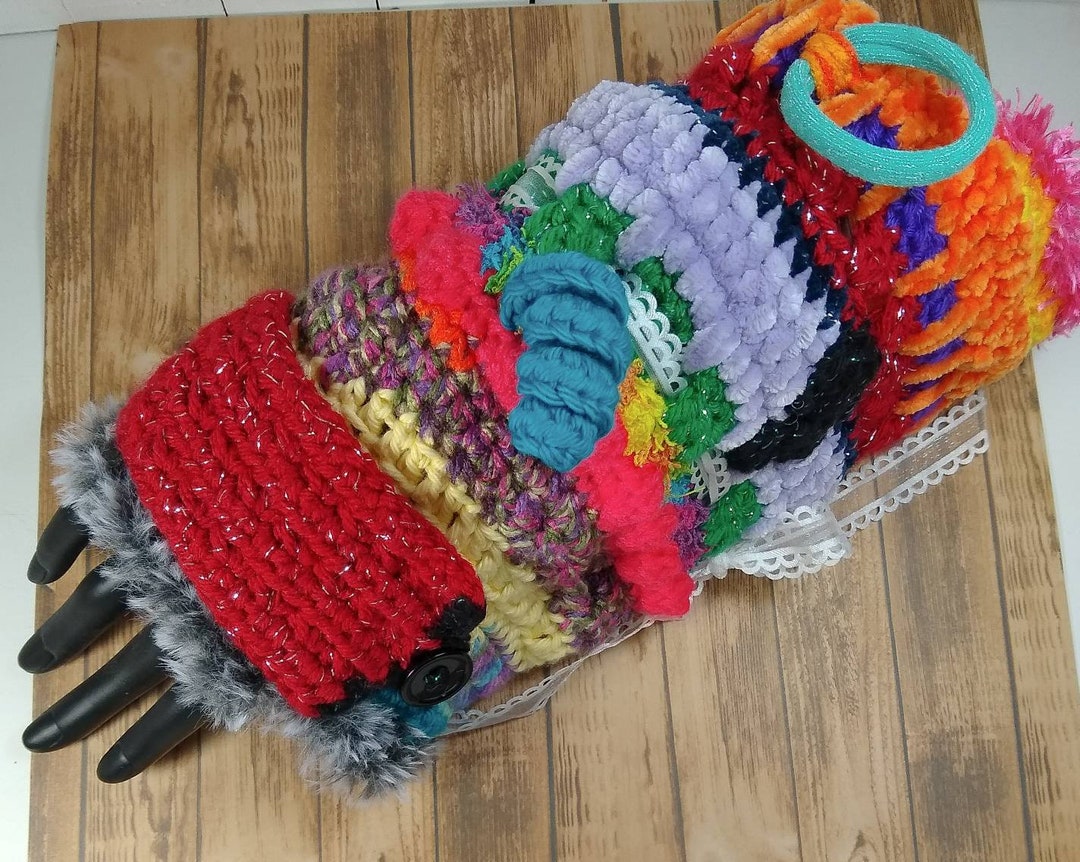 Anxiety Fiddle Muff, Crochet Muff, Alzheimer's Muff, Autism Muff ...