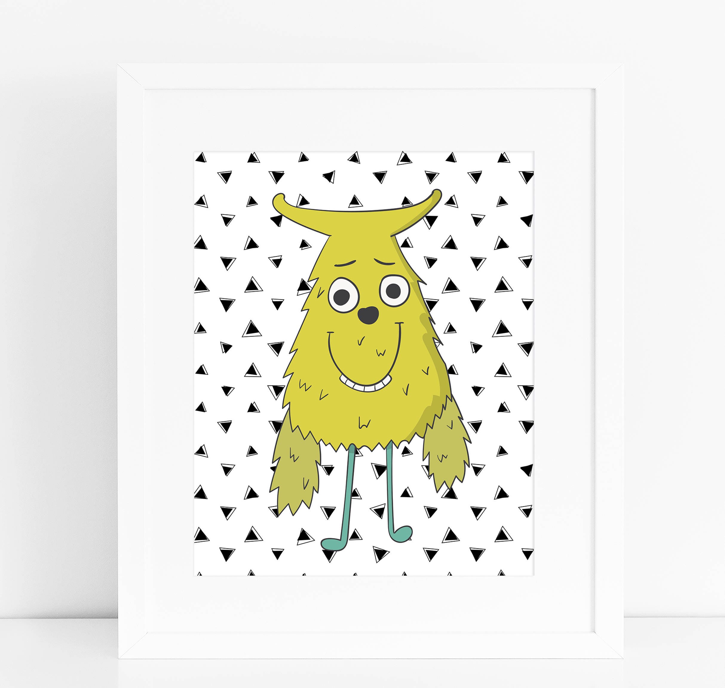 Set of Boys Monster Prints Nursery Print Kids Print Kids - Etsy