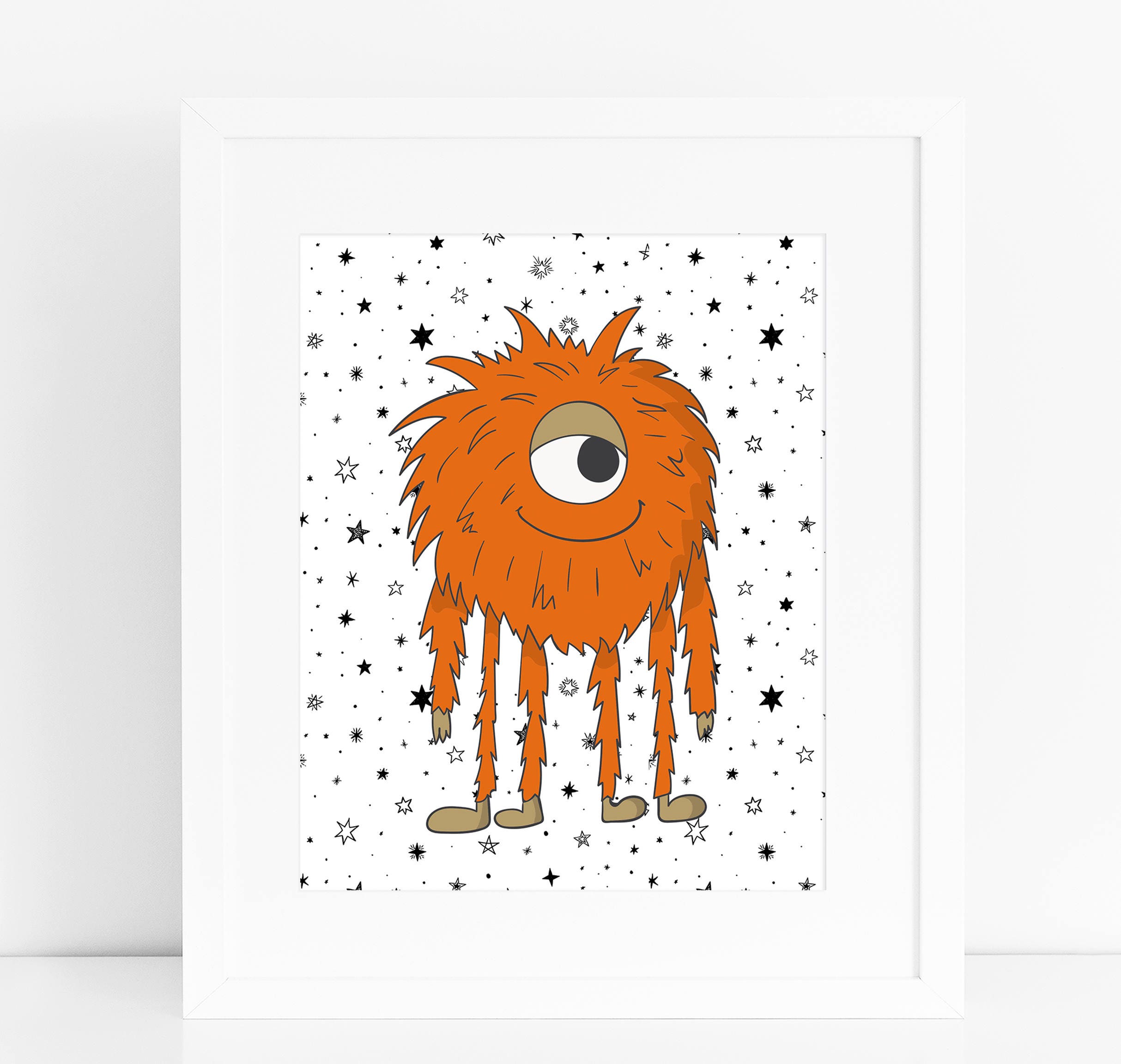 Set of Boys Monster Prints Nursery Print Kids Print Kids - Etsy