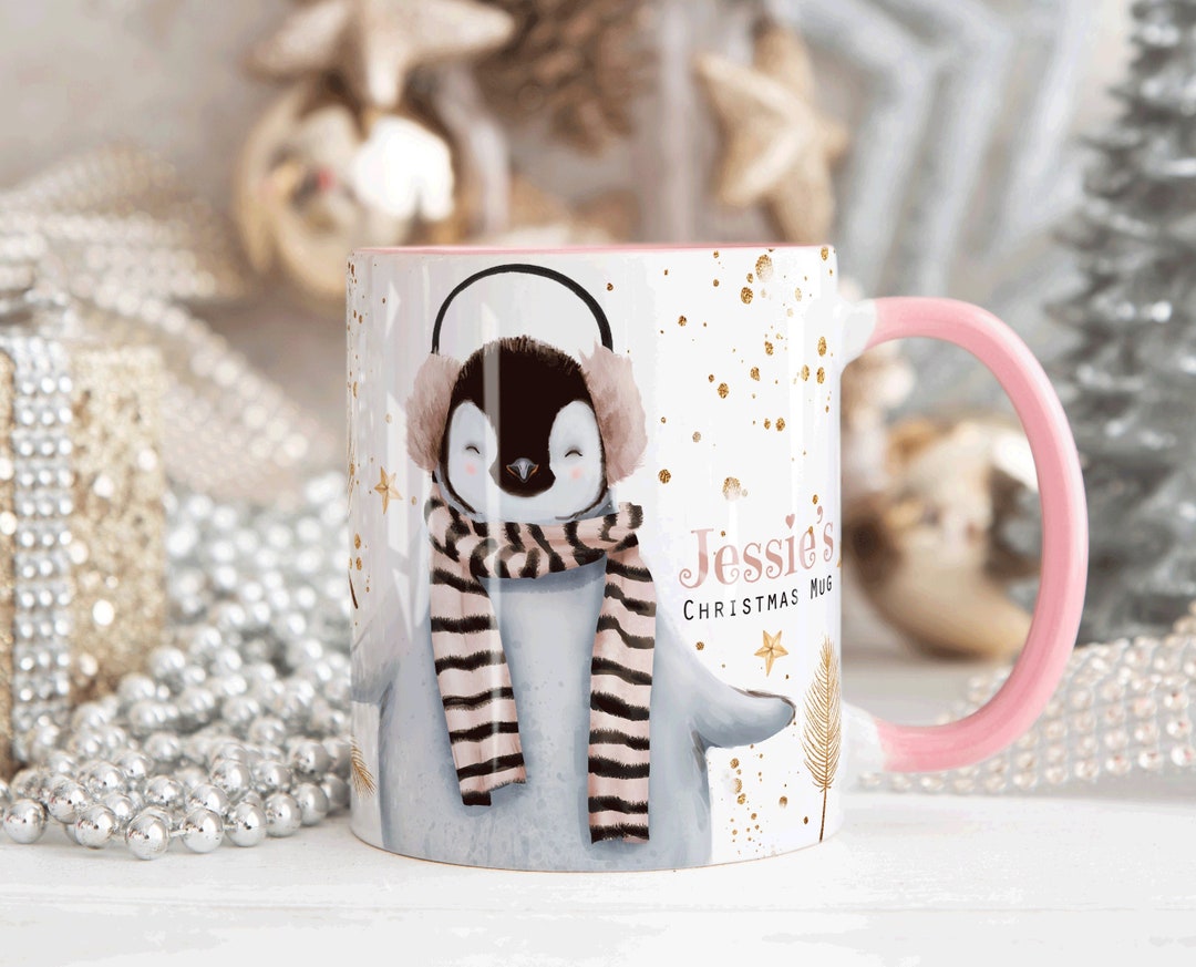 PERSONALISED CHRISTMAS Mug, Secret Santa Gift for Her, Mug Gift for Her ...