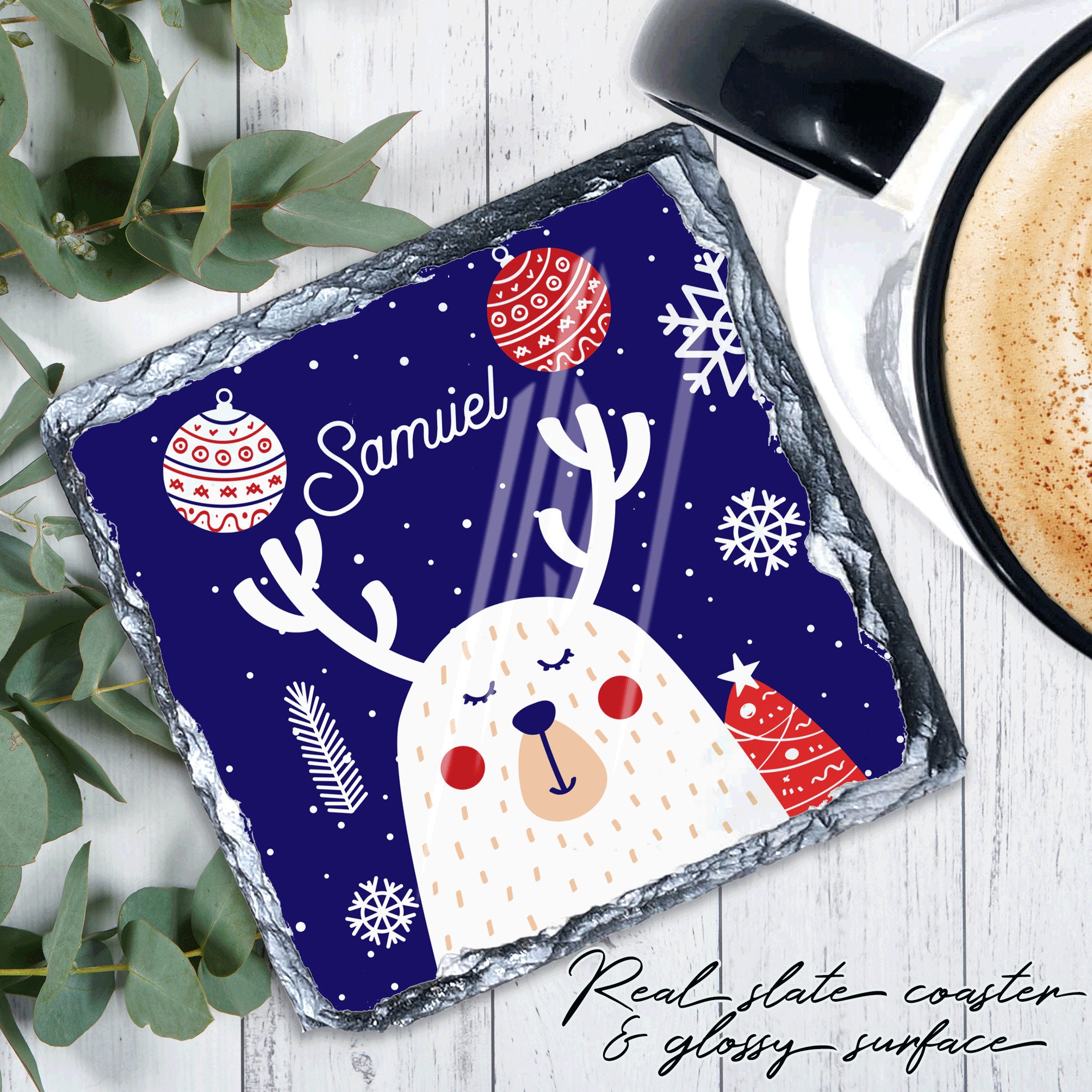 PERSONALISED CHRISTMAS Mug Secret Santa Gift Him or Her Mug - Etsy UK