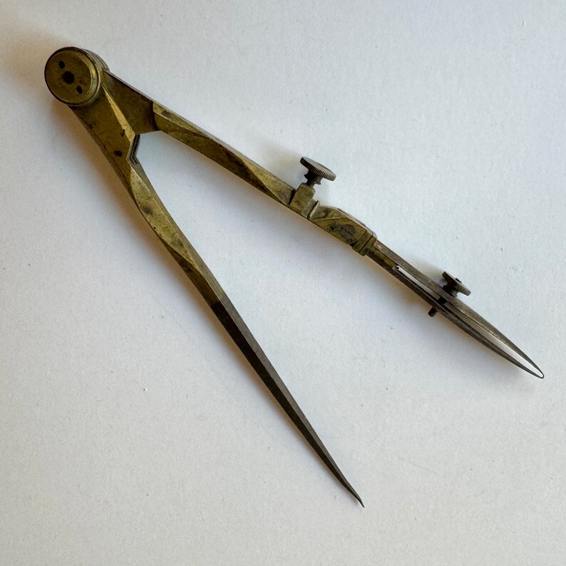 Antique Compass Ruling Pen Attachment Antique - Etsy