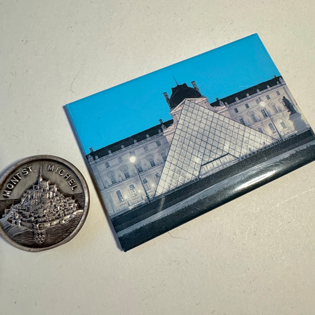 France Magnet Souvenirs, Louvre, Mont St Michel - Etsy