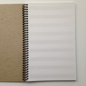 Perfect Staff Paper Notebook - Etsy