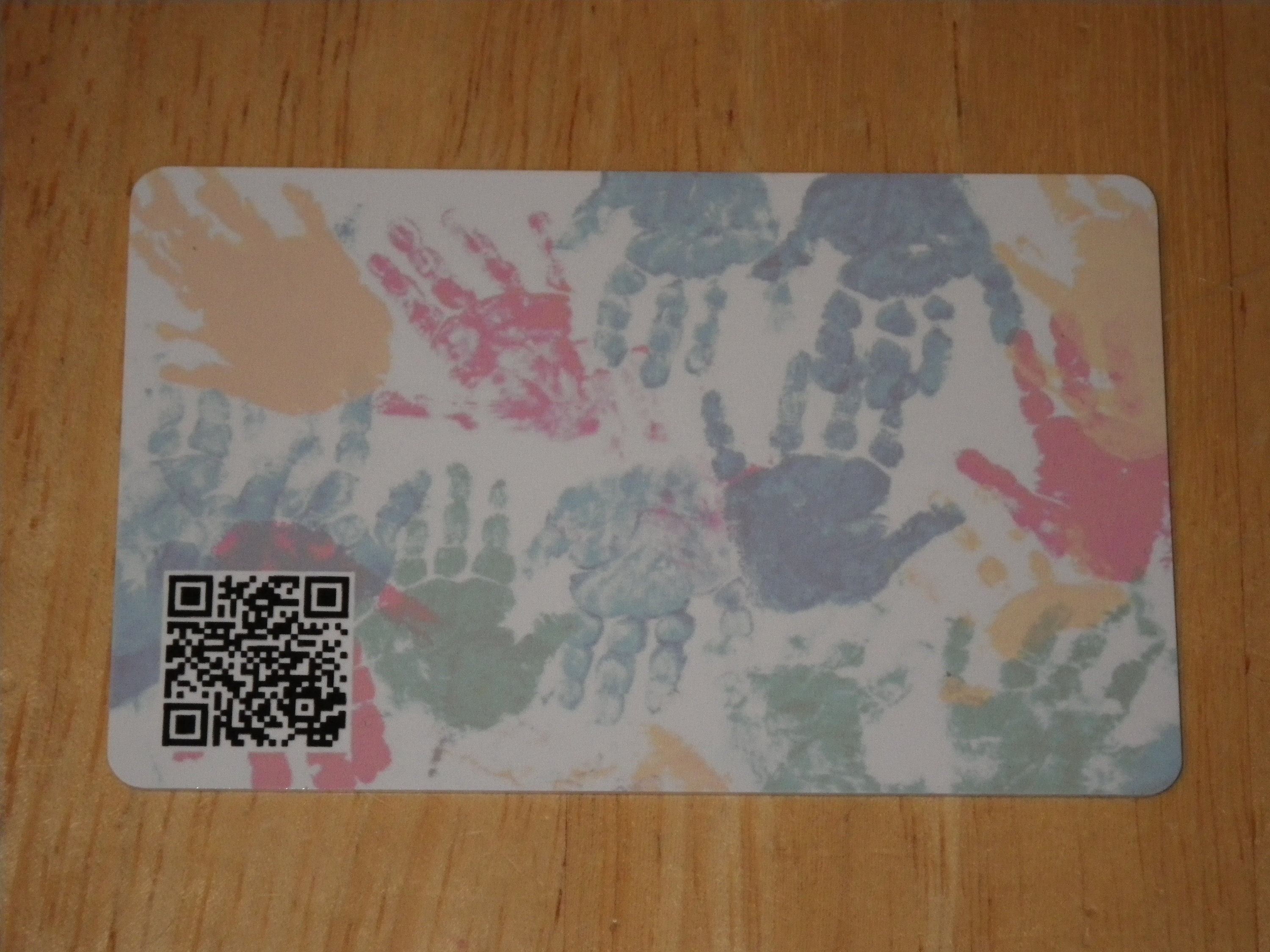 Personalised Childrens Kids Identity Card (PVC Plastic) - FREE Postage ...