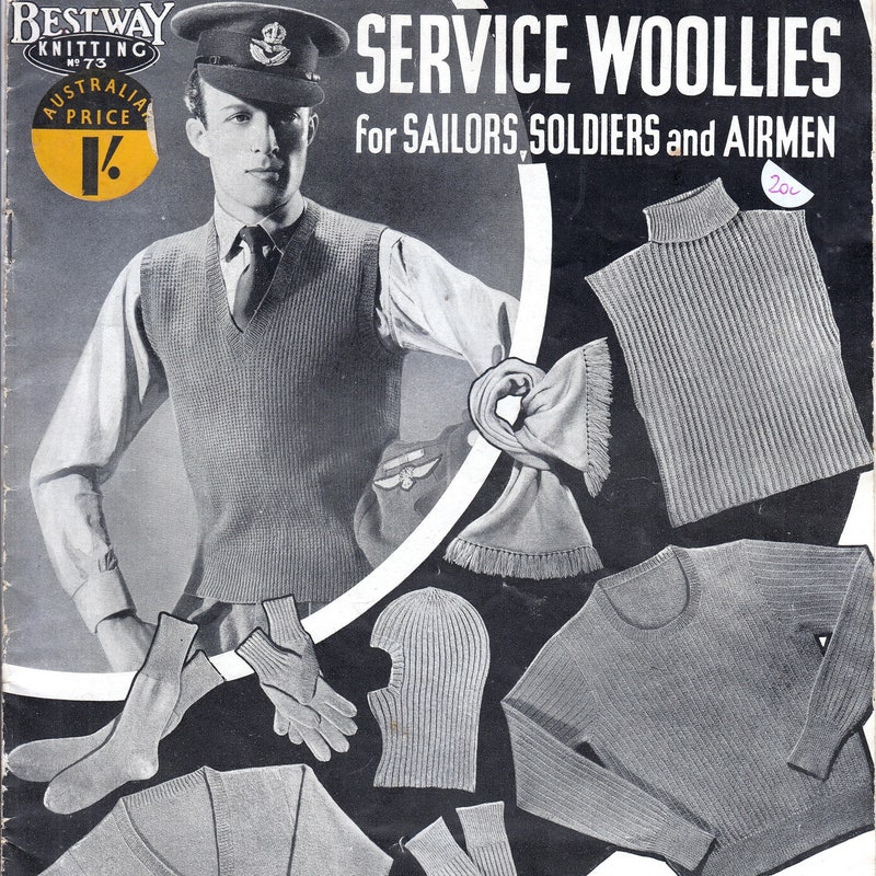 Ww2 Knit Patterns - Etsy