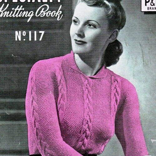 PDF Book of Rare Vintage Knitting Patterns 1940s Style 8 - Etsy Australia