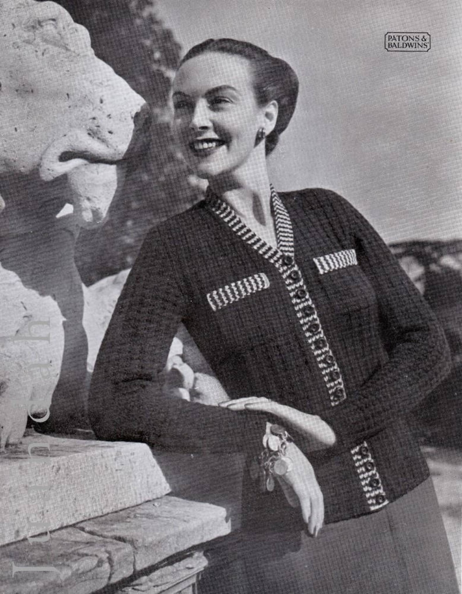 Vintage Knitting Patterns, Bombshell, Starlet, 8 Women's Tops, 1940s ...