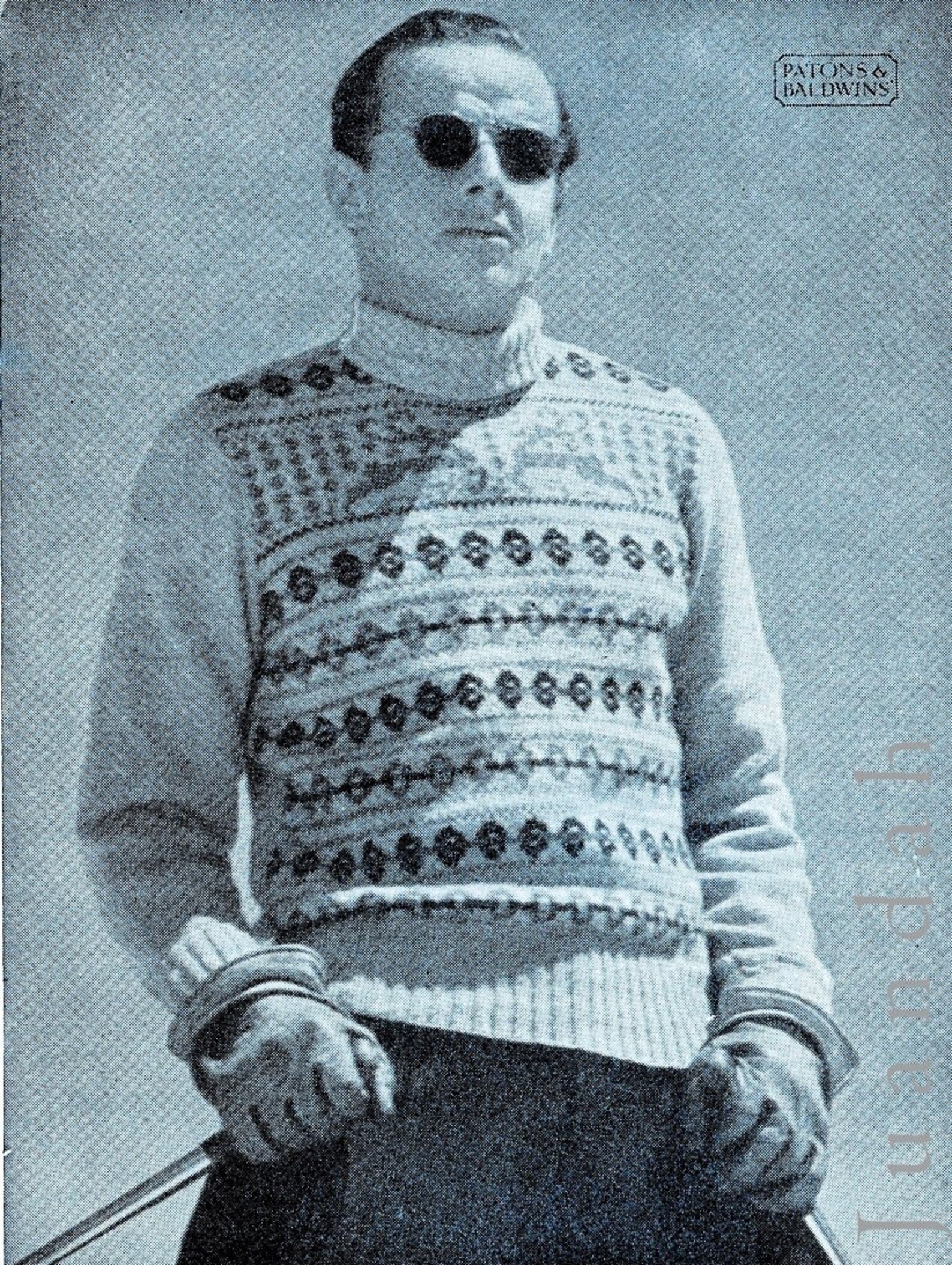 Entire Book of Vintage Men's Knits, 17 Knitting Patterns, Instant ...