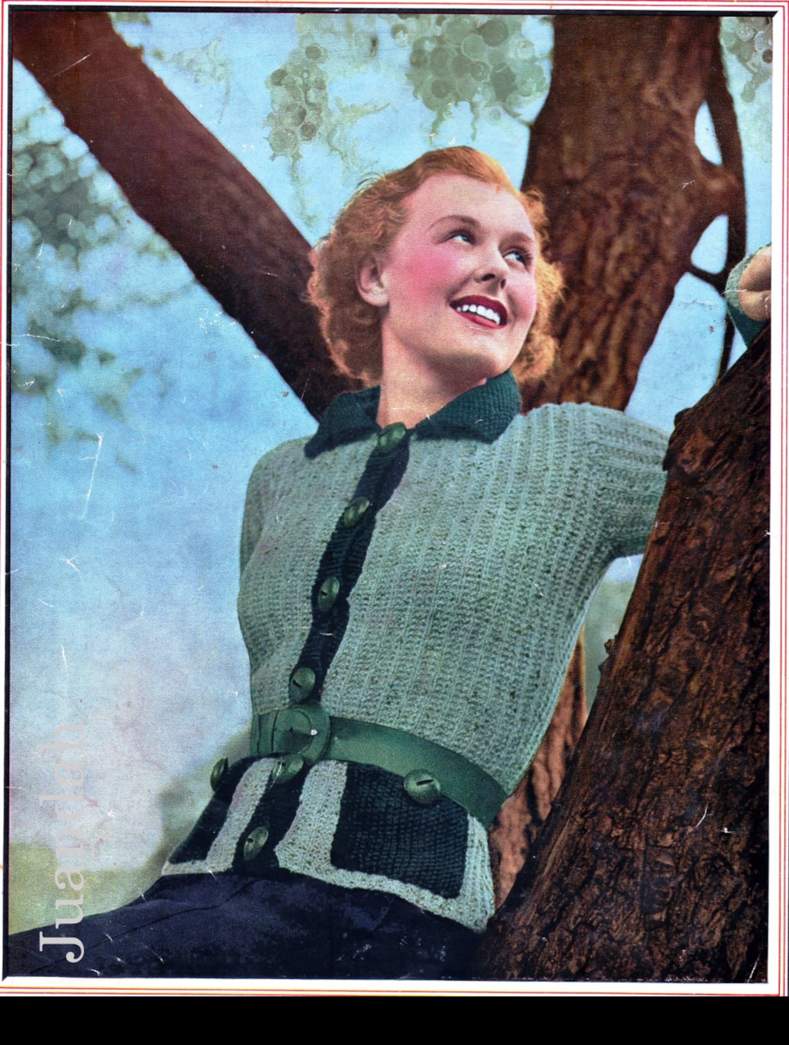 9 Rare Vintage Knitting Patterns in PDF 1930s Style Retro - Etsy