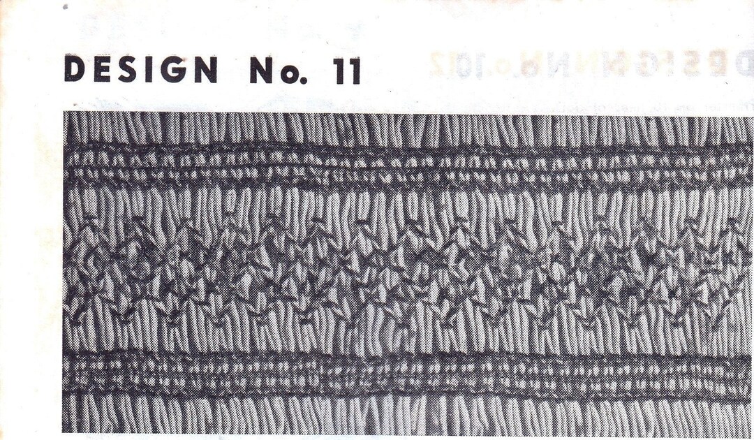 PDF Book of Smocking Patterns, 14 Patterns, How to Instructions, Women ...