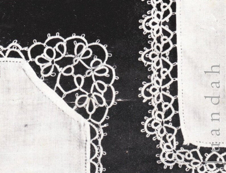 Entire Book of Vintage Tatting Instructions, Learn to Tat, 13 Patterns ...