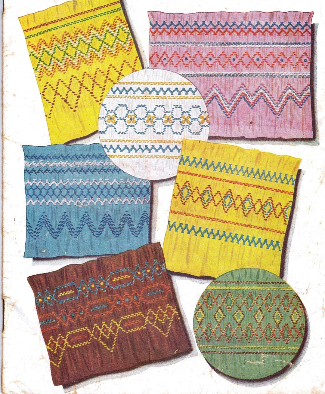 PDF Book of Smocking Patterns, 14 Patterns, How to Instructions, Women ...