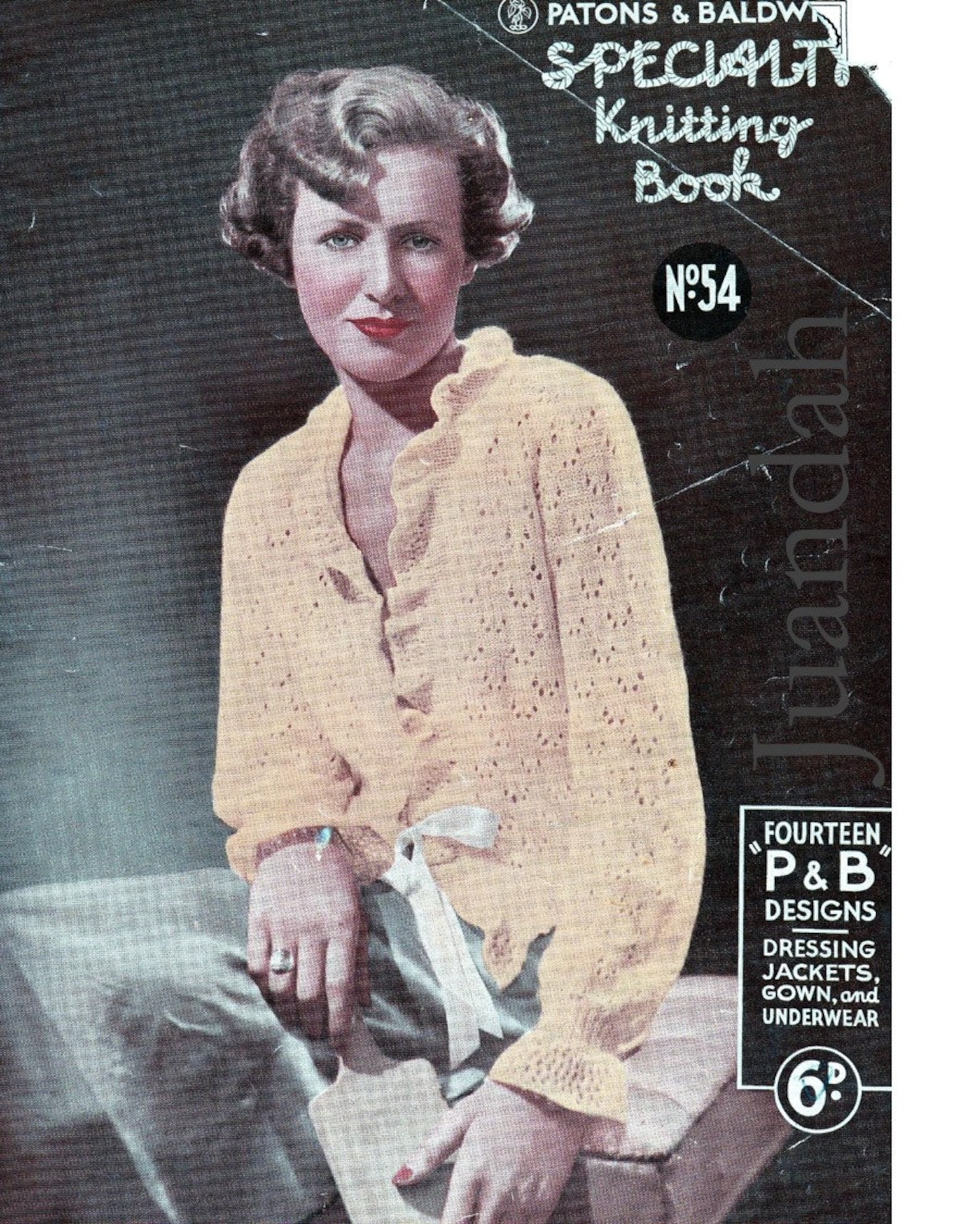 Entire Book of Antique Knitting Patterns in PDF 10 X Elegant | Etsy ...