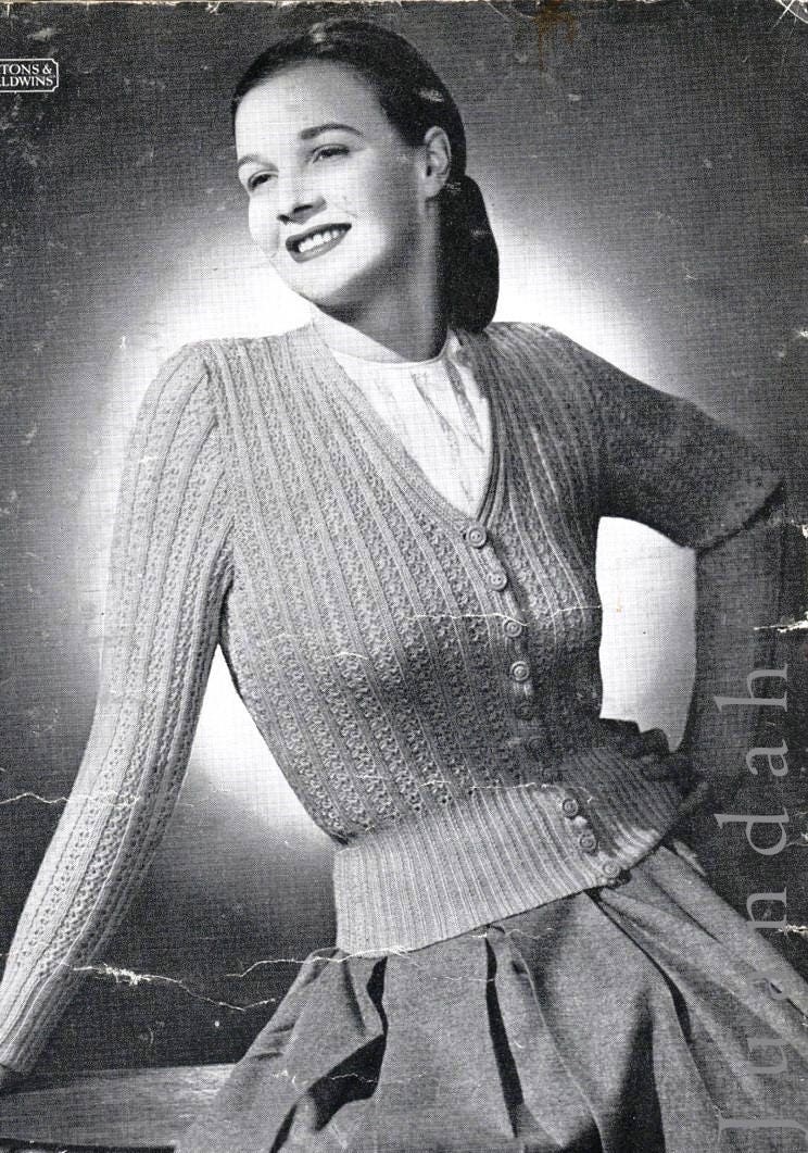 Vintage Knitting Pattern Book, Bombshell, Starlet, 7 Women's Tops ...