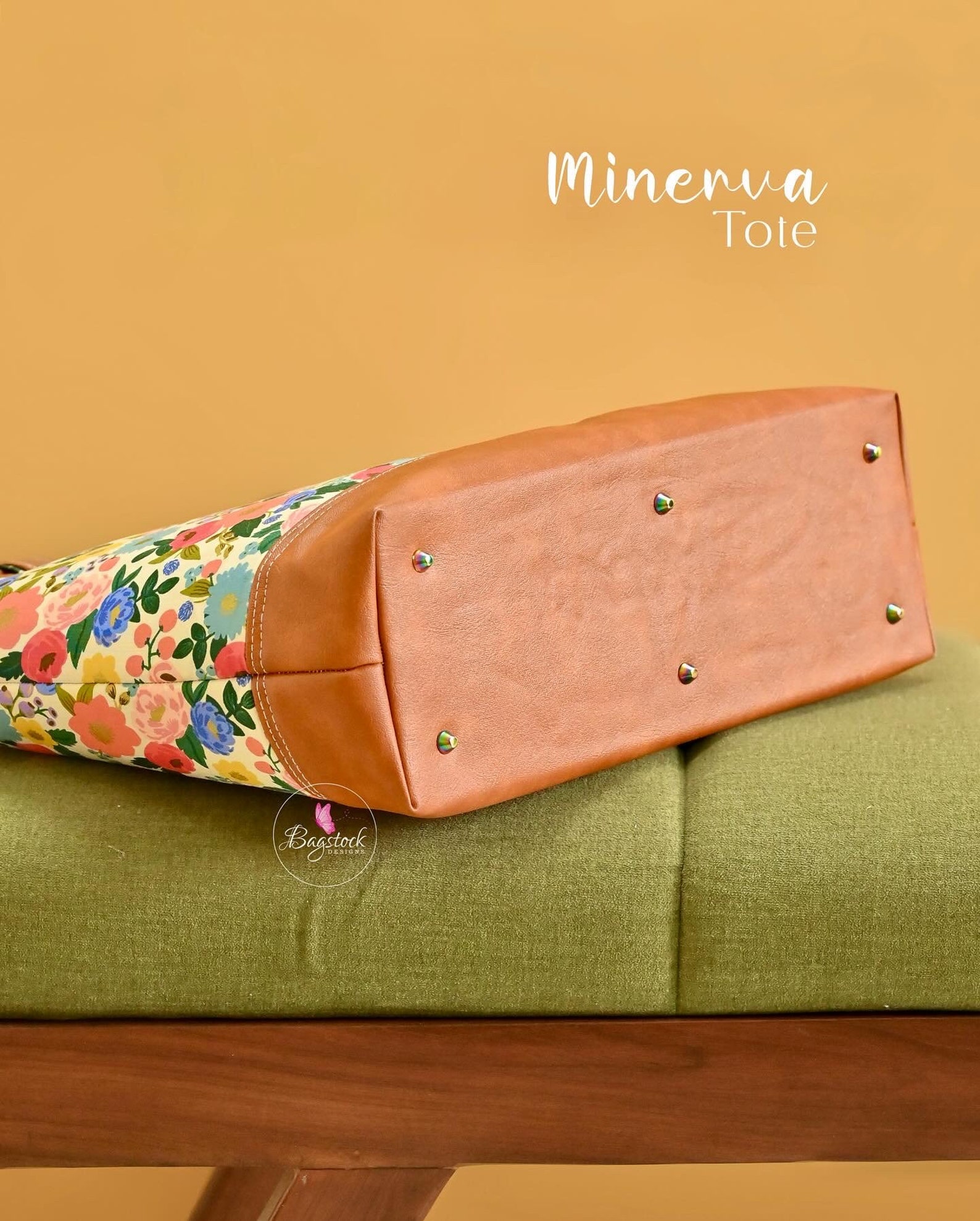 Minerva Tote - Bagstock Sewing Pattern, PDF Sewing Pattern - Etsy