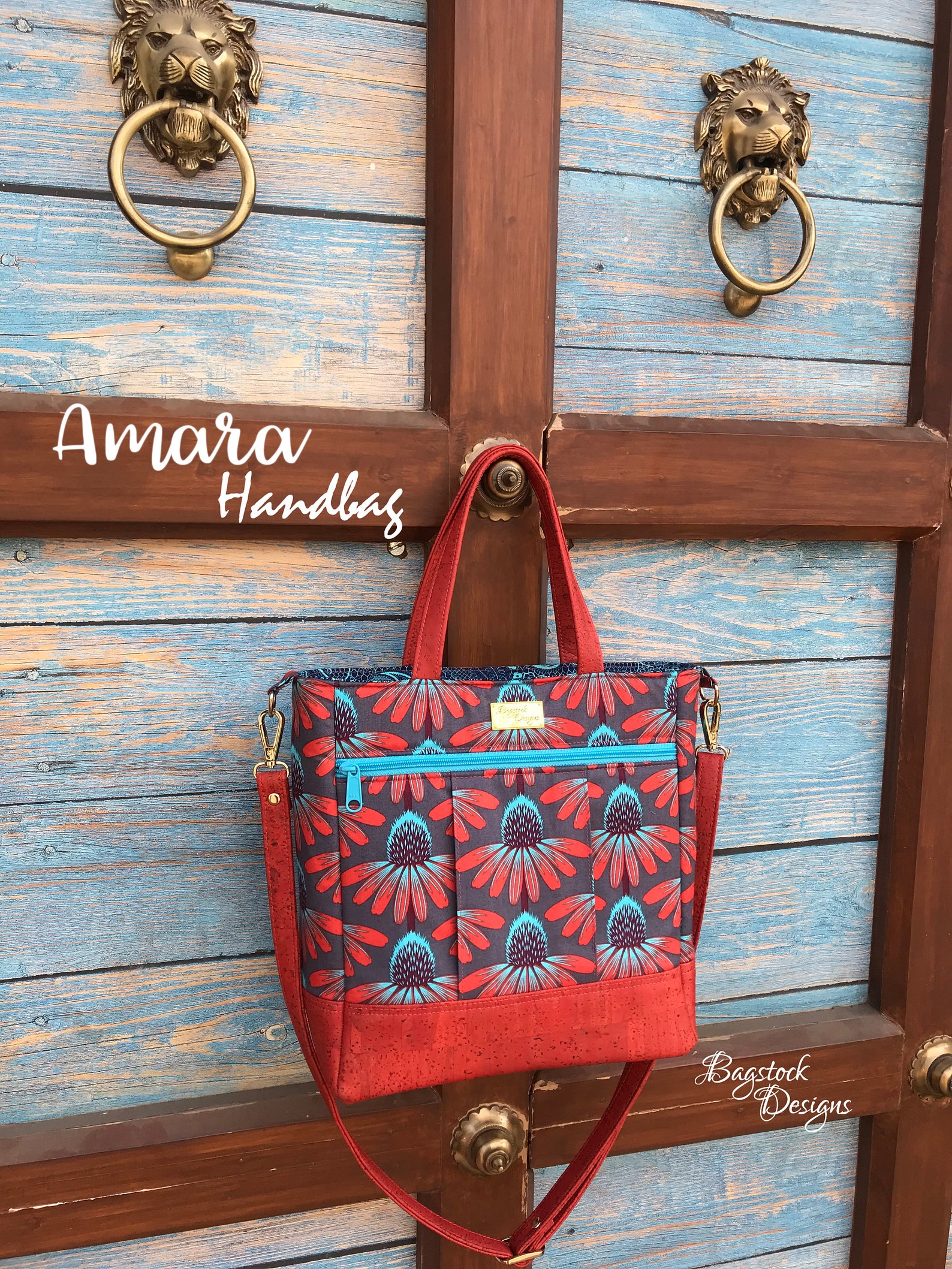 Amara Tote & Handbag Bagstock Designs Sewing Pattern PDF | Etsy