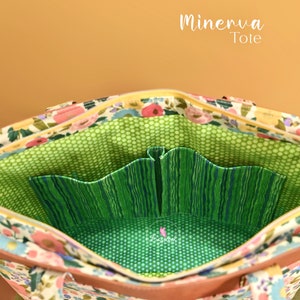 Minerva Tote - Bagstock Sewing Pattern, PDF Sewing Pattern - Etsy
