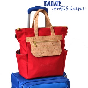 Trailblazer Convertible Backpack - Bagstock Sewing Pattern, PDF Sewing ...