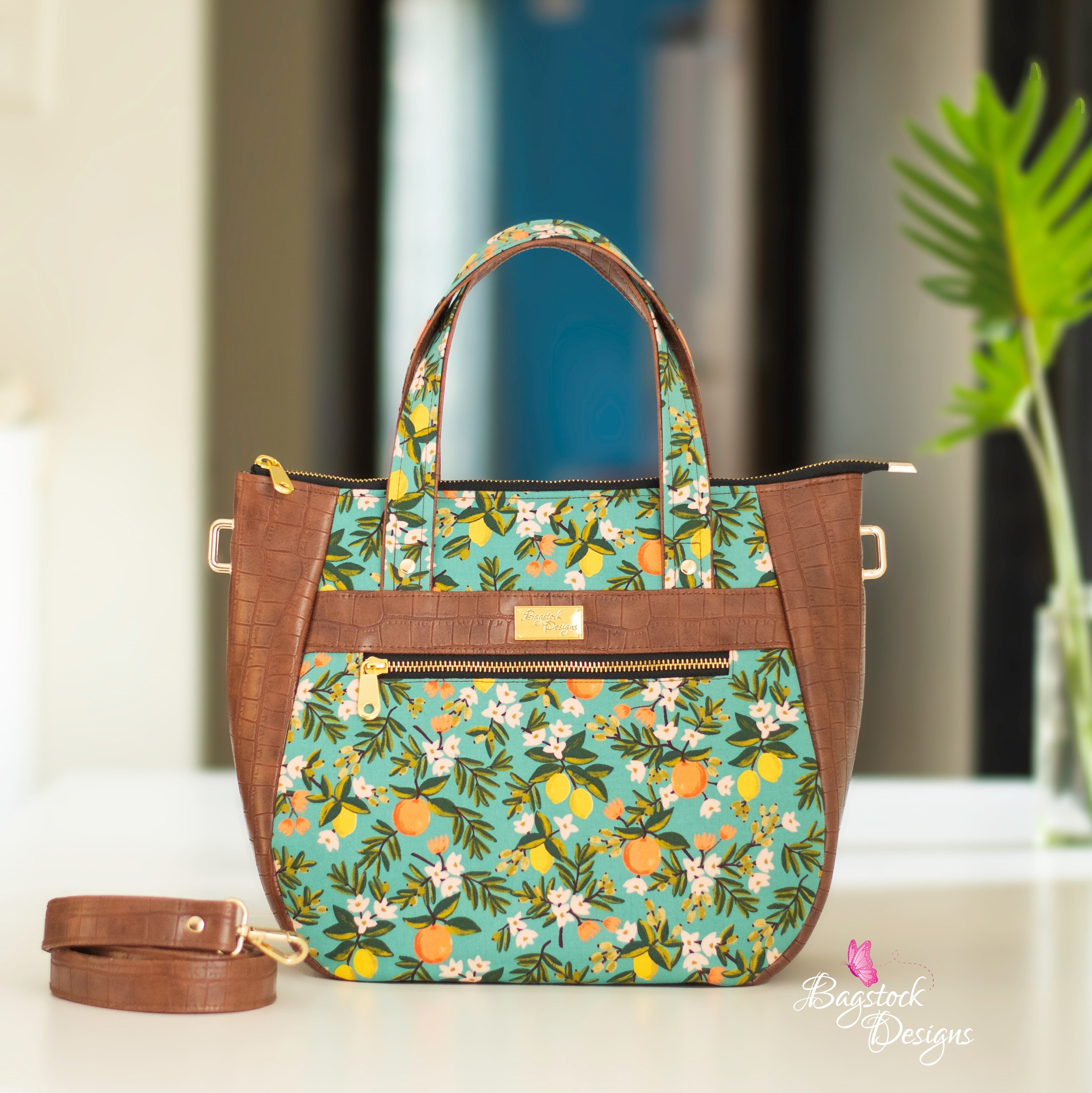 Selene Handbag Bagstock Sewing Pattern PDF Sewing Pattern - Etsy