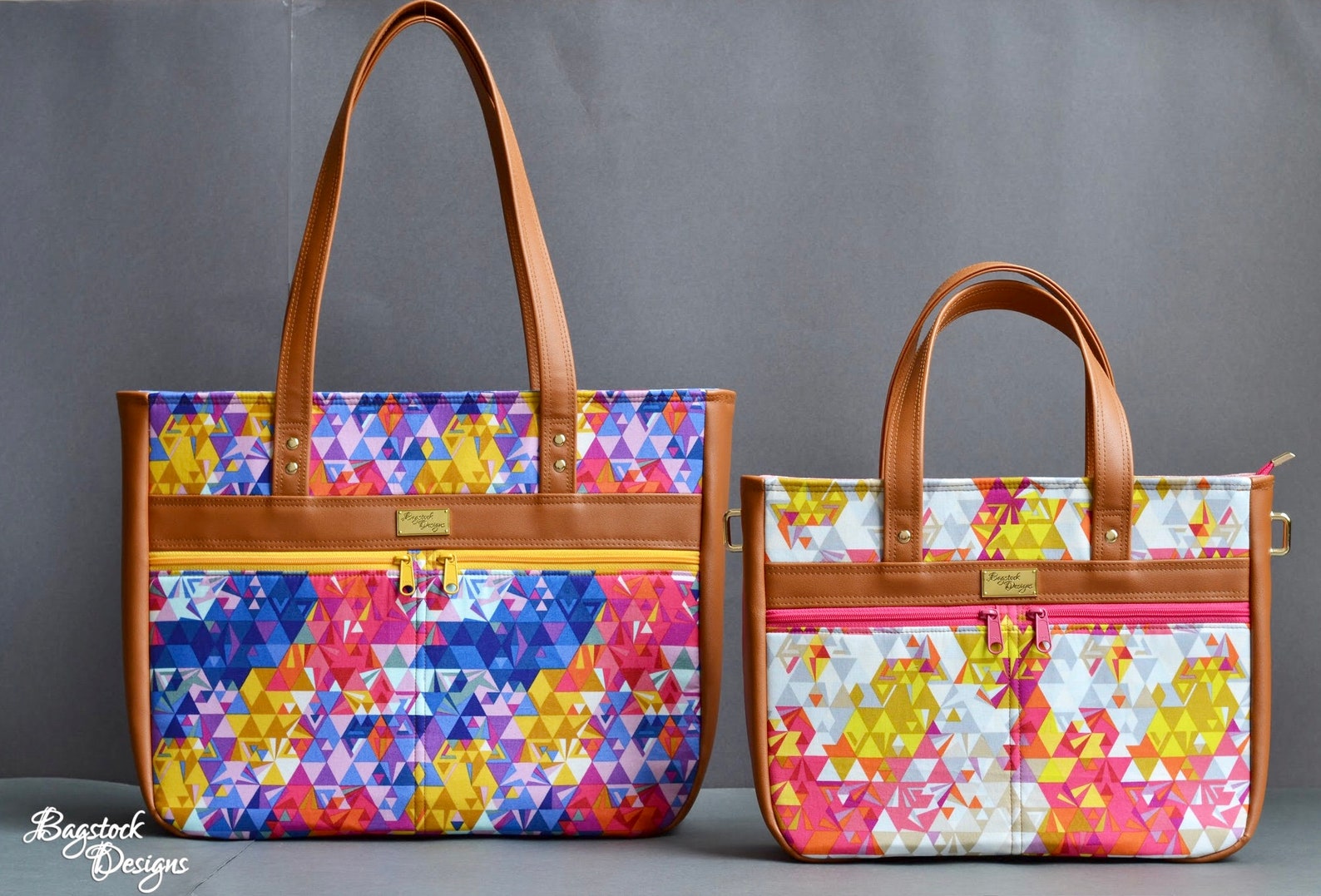 Divina Tote & Handbag Bagstock Sewing Pattern PDF Sewing | Etsy