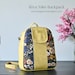 Riva Mini Backpack - Bagstock Sewing Pattern, PDF Sewing Pattern - Etsy