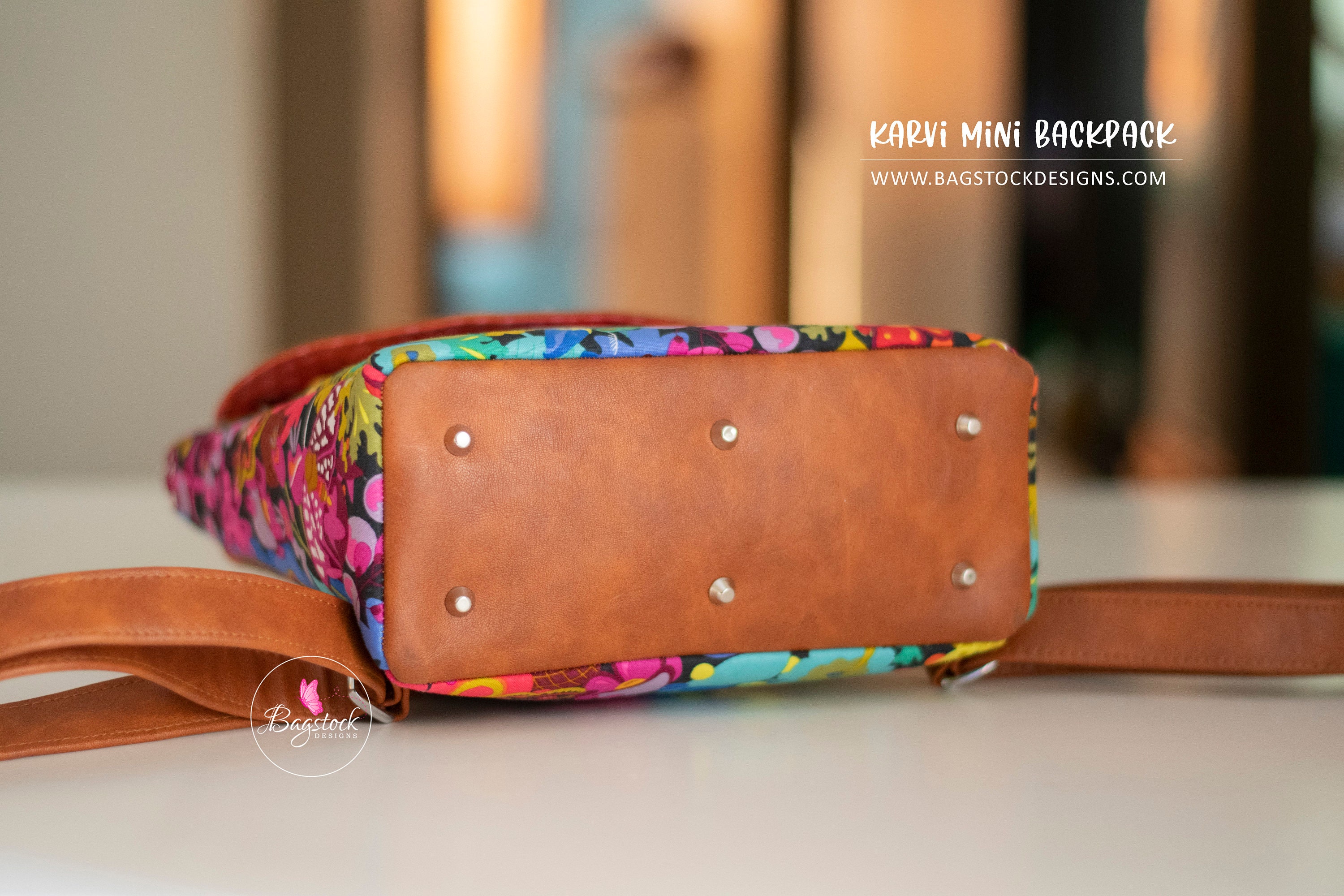 Karvi Mini Backpack - Bagstock Sewing Pattern, PDF Sewing Pattern - Etsy