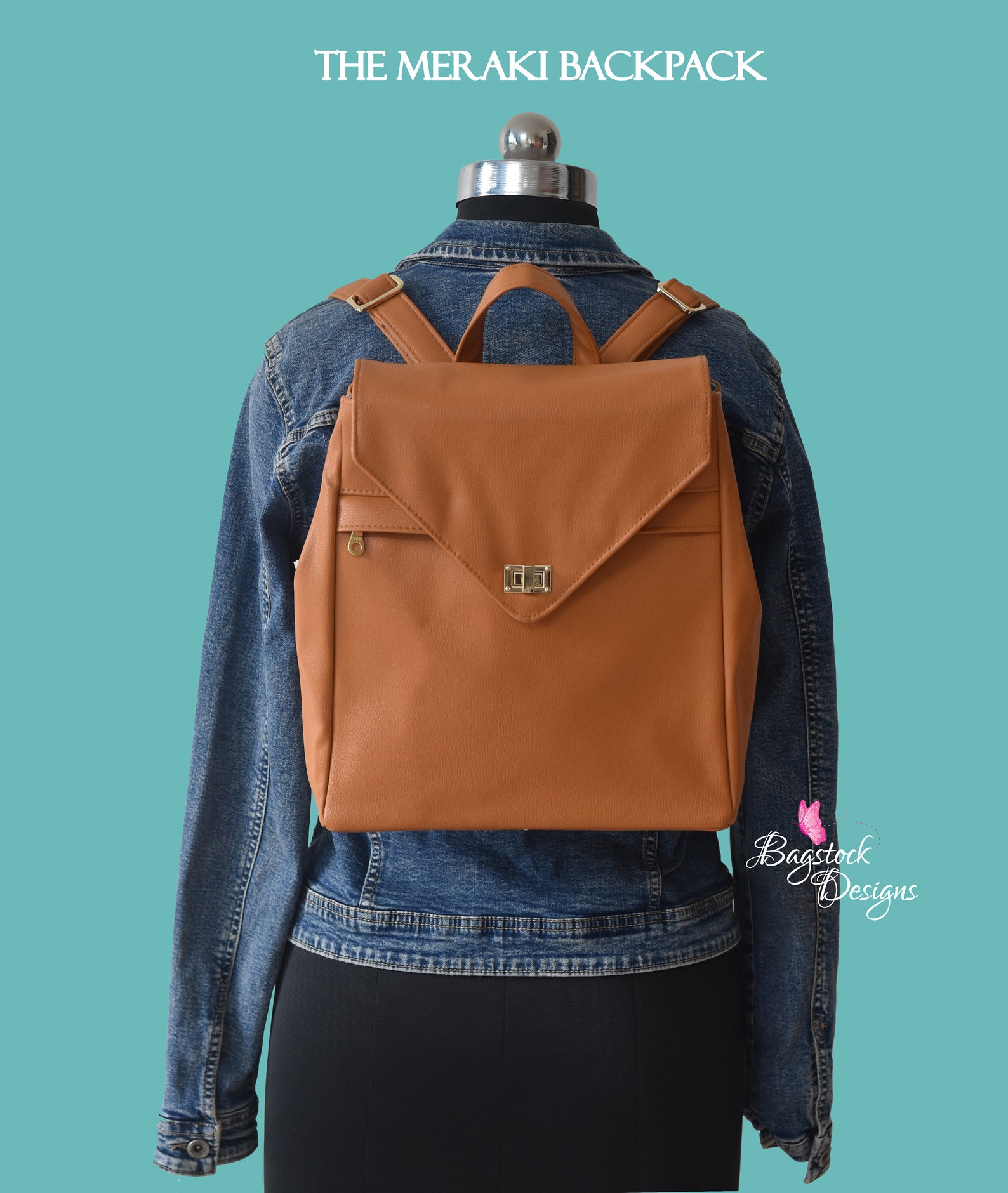 Meraki Backpack Bagstock Sewing Pattern PDF Sewing Pattern - Etsy