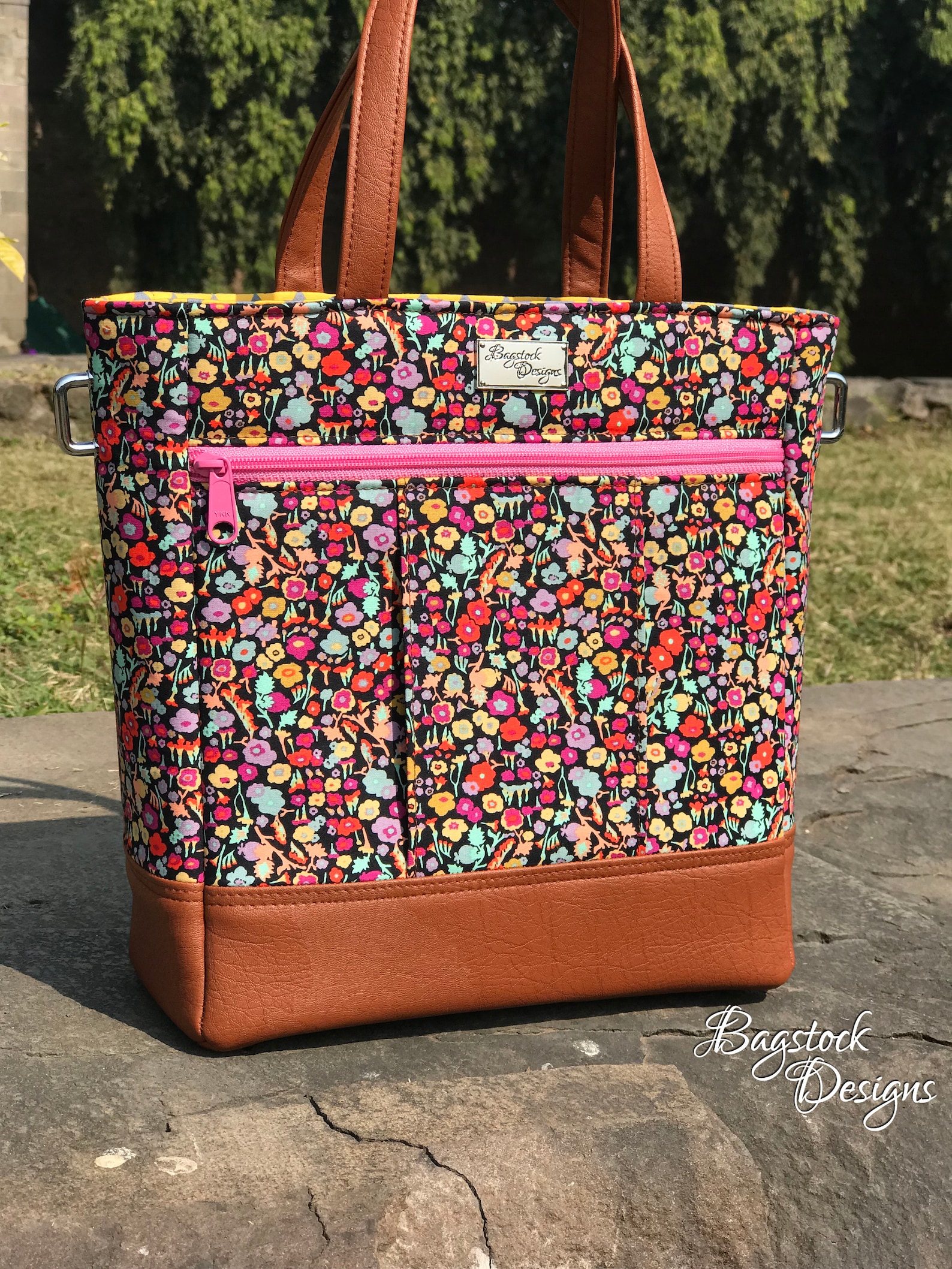 Amara Tote & Handbag Bagstock Designs Sewing Pattern PDF - Etsy