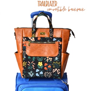 Trailblazer Convertible Backpack - Bagstock Sewing Pattern, PDF Sewing ...
