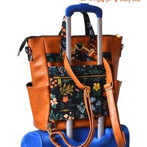 Trailblazer Convertible Backpack - Bagstock Sewing Pattern, PDF Sewing ...