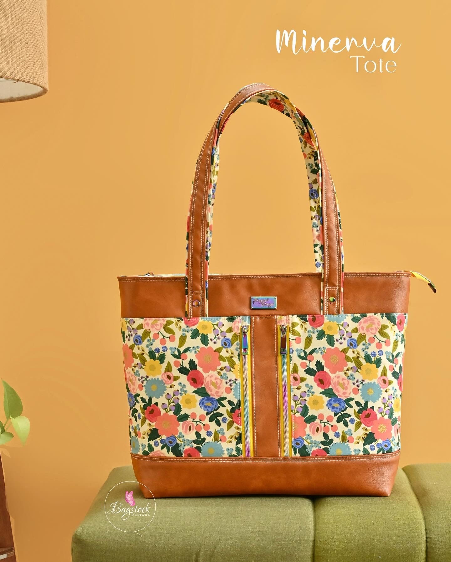 Minerva Tote - Bagstock Sewing Pattern, PDF Sewing Pattern - Etsy Australia
