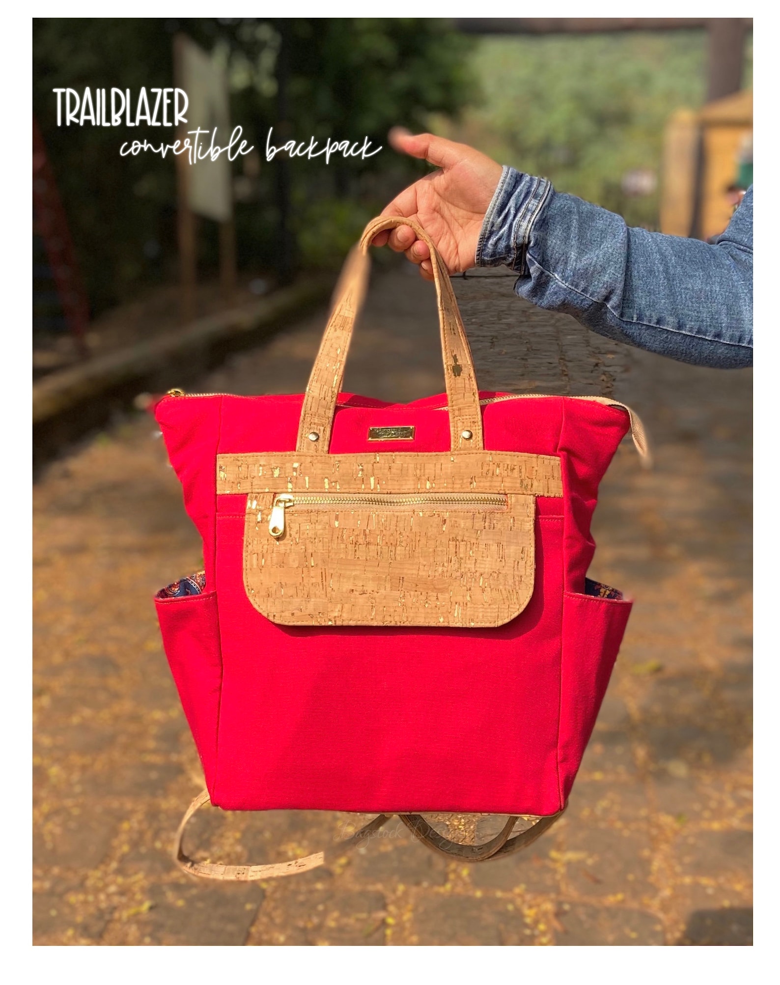 Trailblazer Convertible Backpack Bagstock Sewing Pattern - Etsy Canada