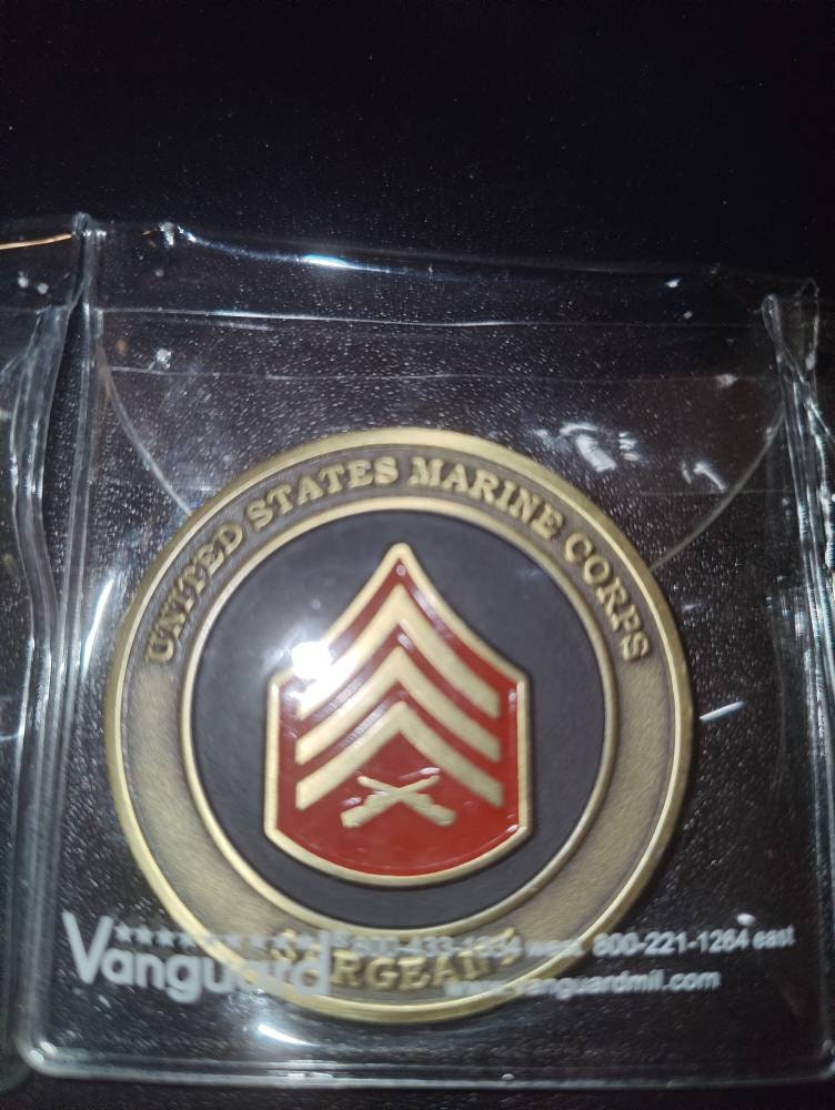 USMC Marine Challenge Coin - Etsy