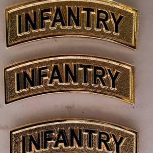 METAL TABS Recon Ranger Sniper Mountain Scout SF Sapper Infantry Raider ...