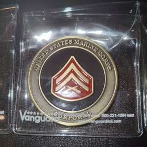 USMC Marine Challenge Coin - Etsy