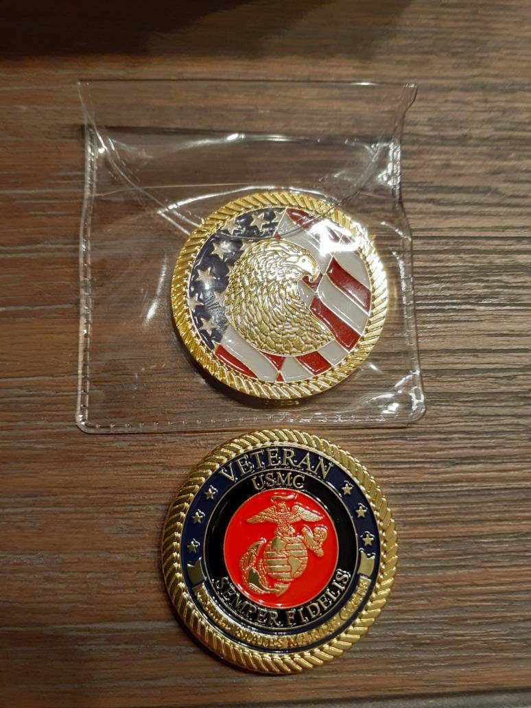 USMC Marine Challenge Coin - Etsy