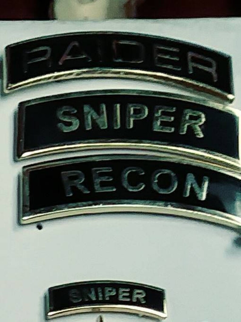 Recon Ranger Sniper Mountain Scout SF & Sapper Tabs | Etsy