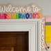 Classroom Doorframe Sign, Classroom Door Sign, Teacher Door Hanger Sign ...