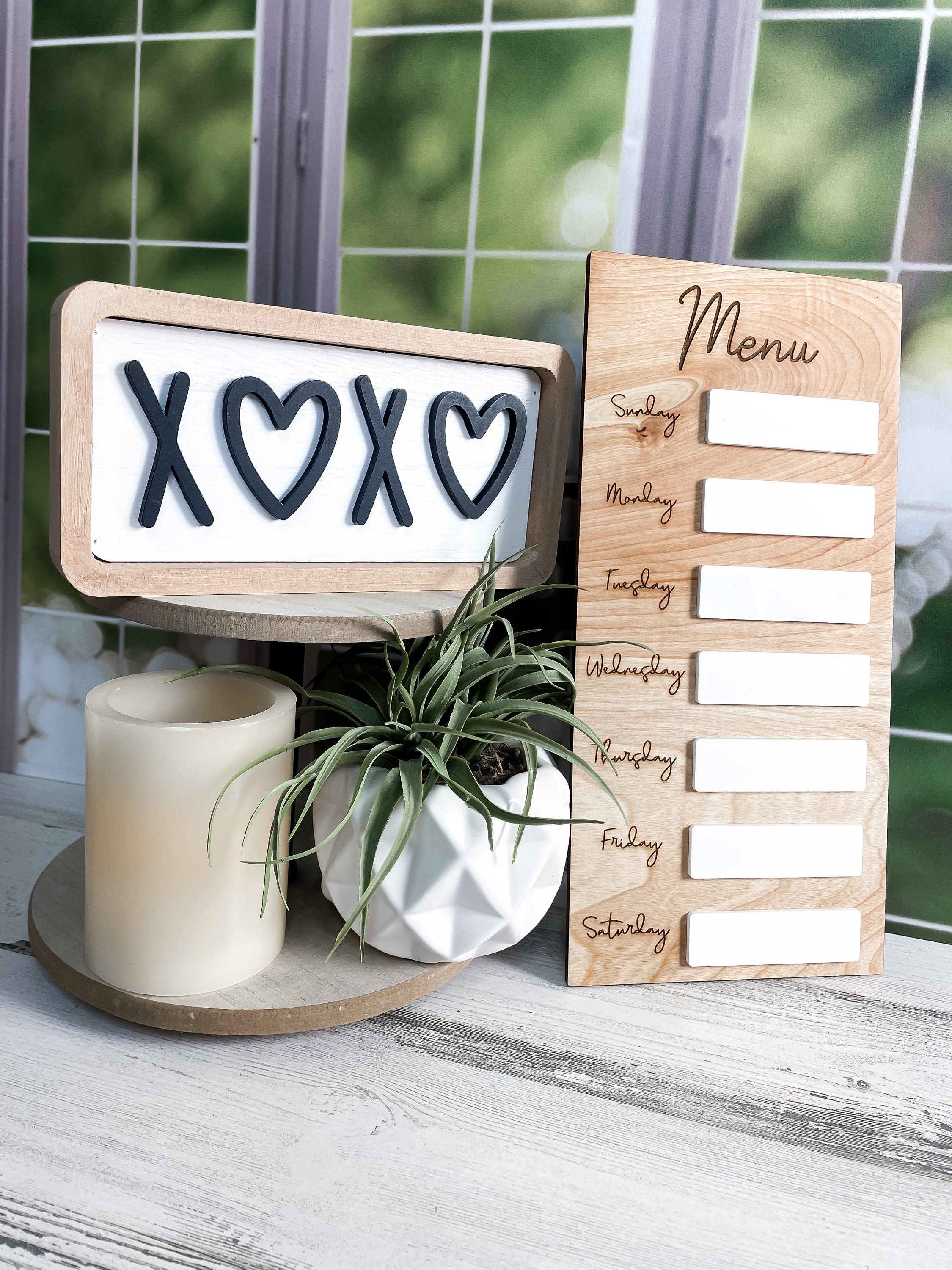 Weekly Menu Food Planning Board - Etsy