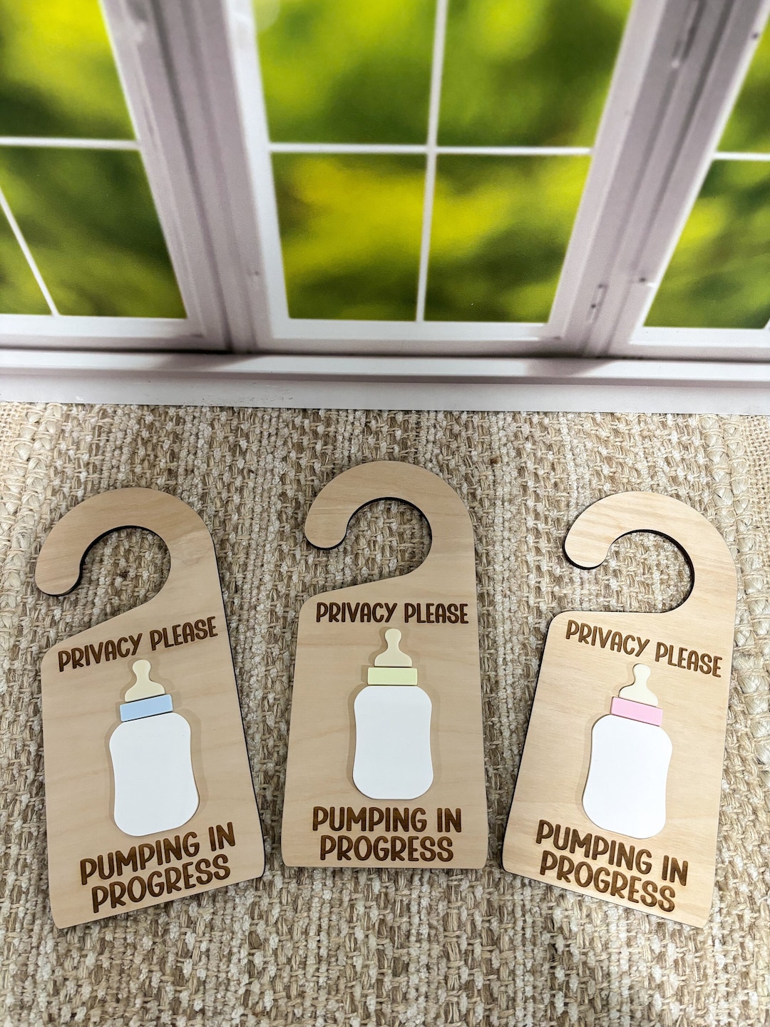 Pumping in Session Door Hanger, Pumping Sign, Nursing Sign, Privacy ...