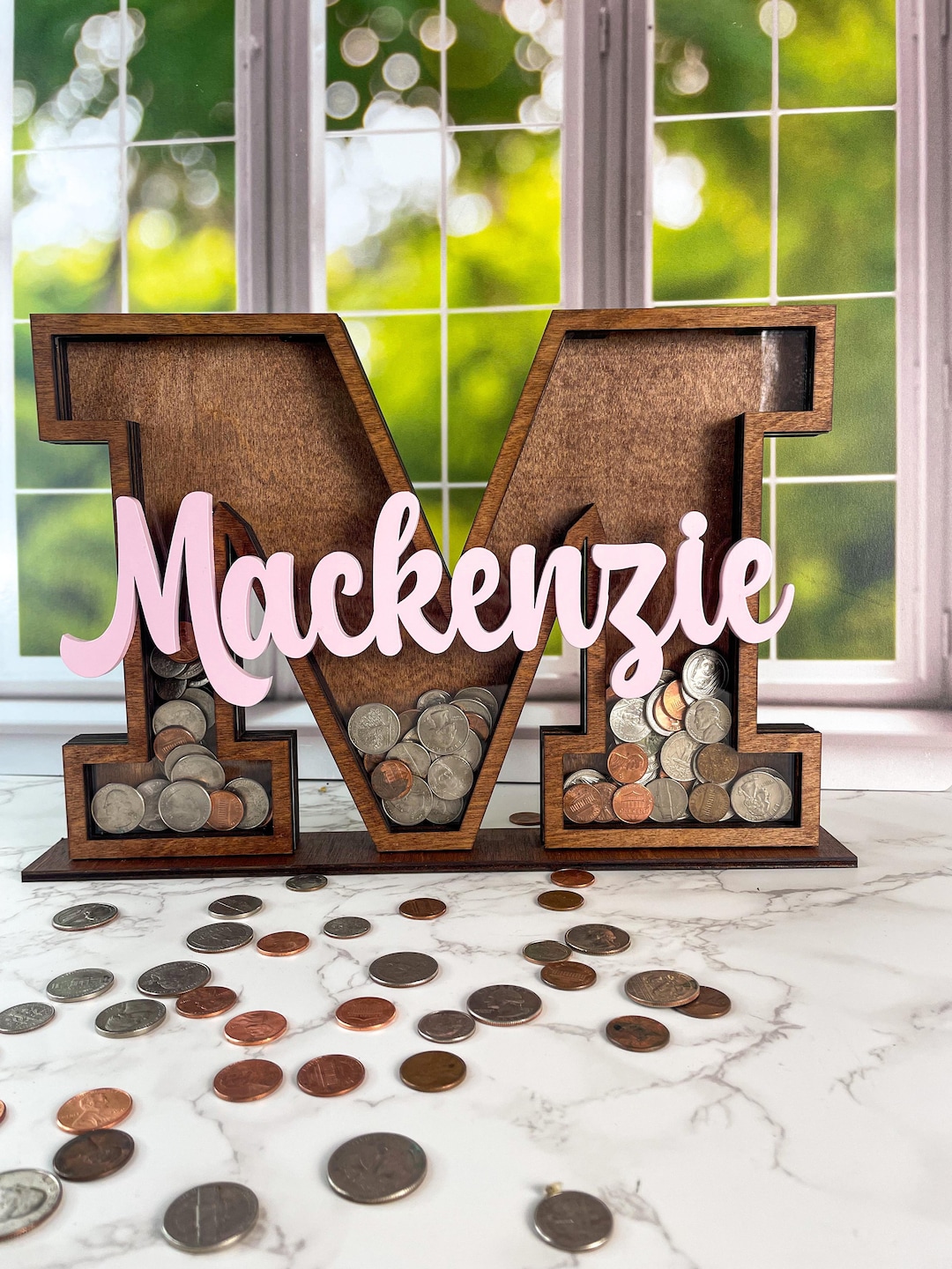 Personalized Name Bank, Custom Piggy Bank, Coin Bank, Kids Piggy Bank ...