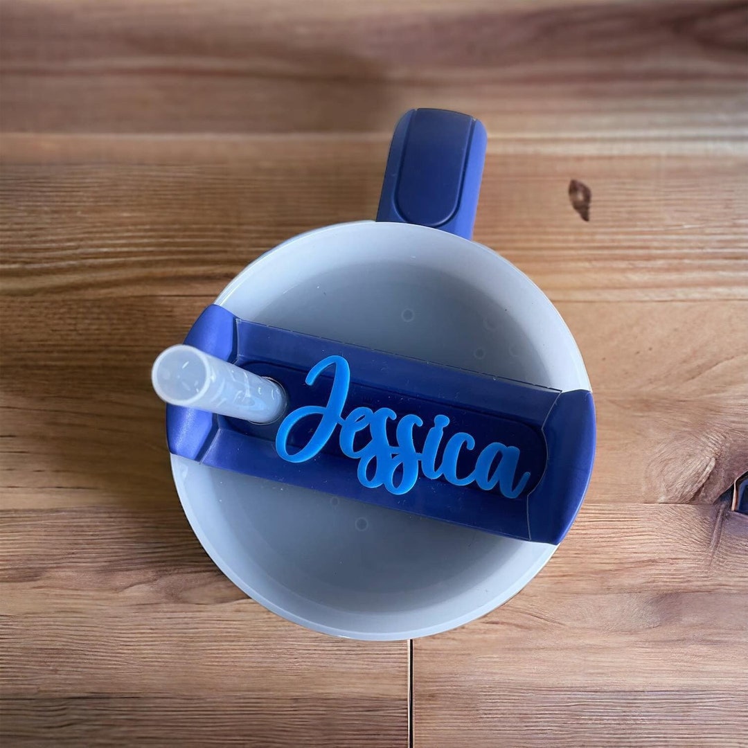 Tumbler Topper Name Plate | Tumbler Topper | Tumbler Accessory - Etsy