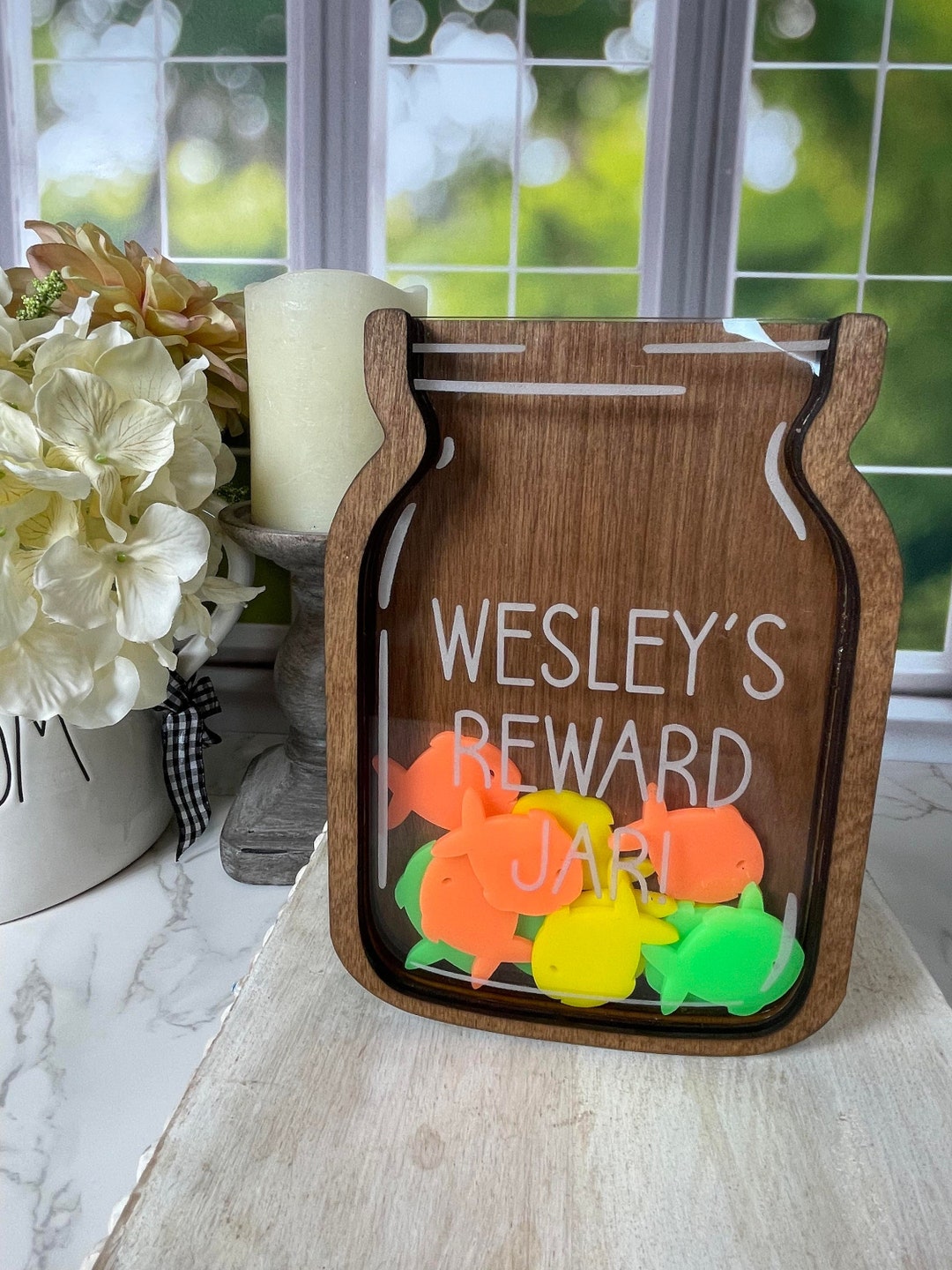 Potty Training Reward Jar | Reward Jar | Reward Tokens - Etsy