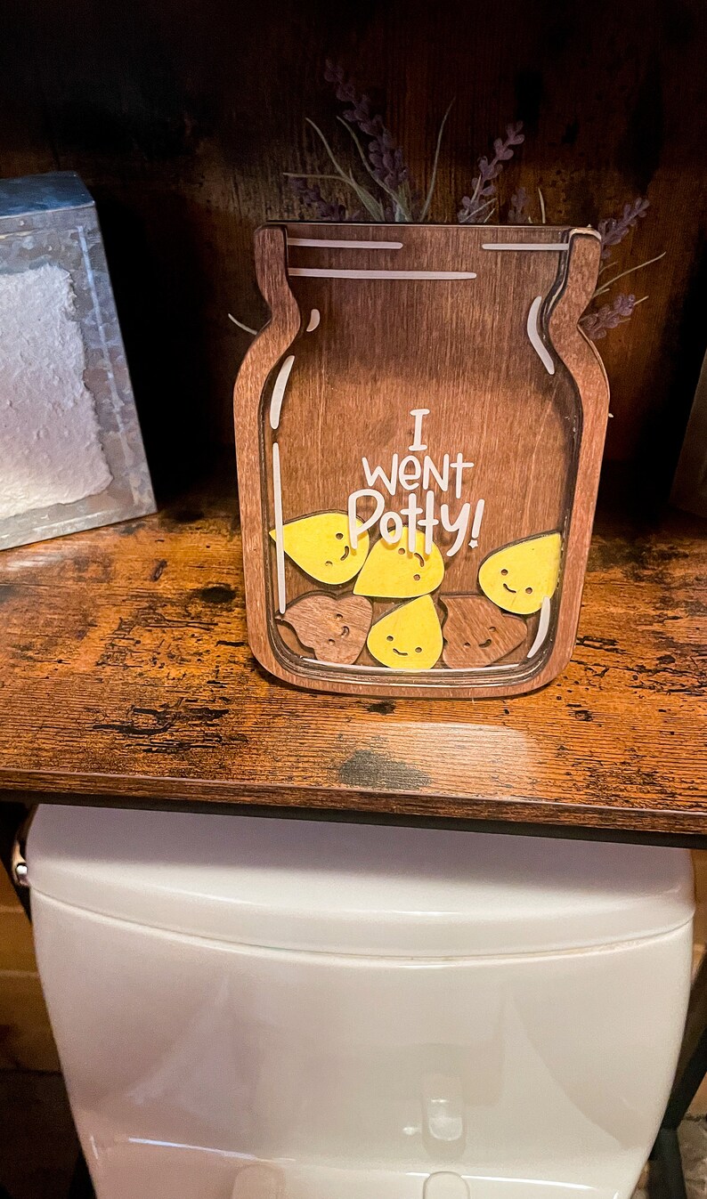Potty Training Reward Jar - Etsy