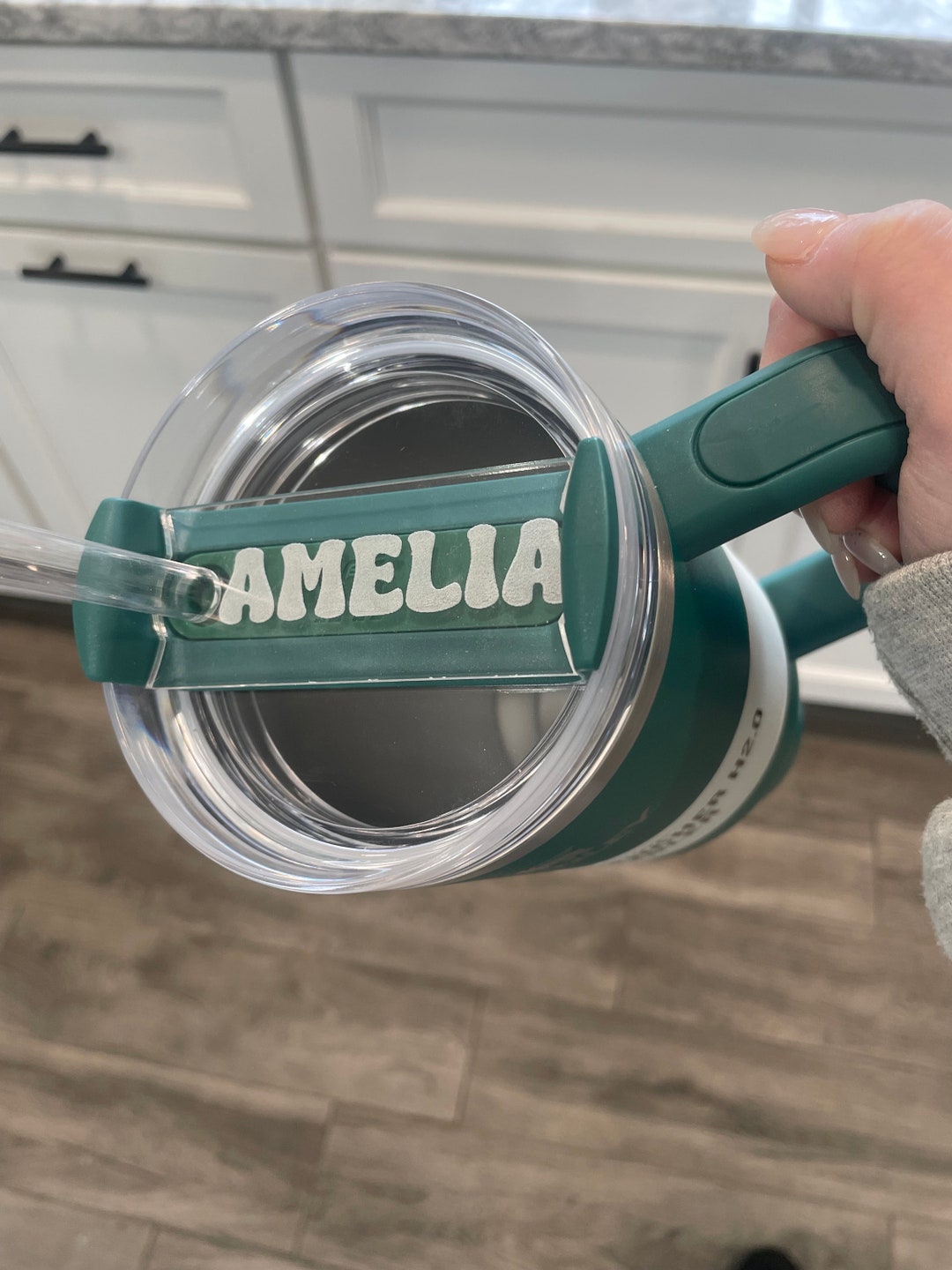 Tumbler Topper Name Plate Tumbler Topper Tumbler Accessory - Etsy