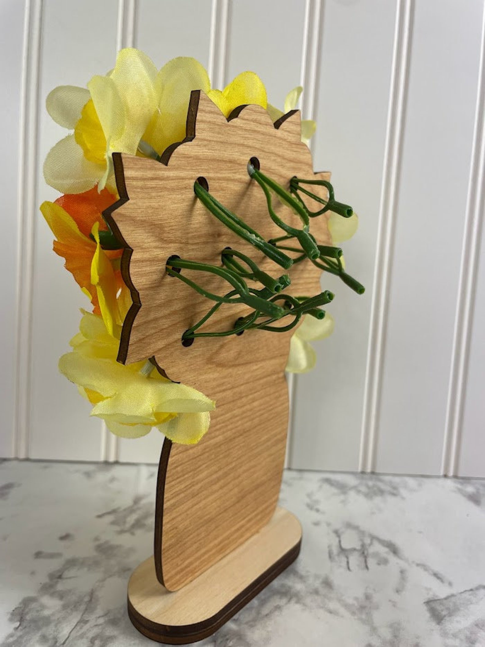 Mother's Day Flower Holder, Flower Stand | Wooden Mother's Day Flower ...