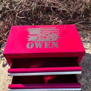 Personalized Tool Box, Engraved Custom Tool Box, Mini Tool Box, Tool ...