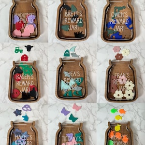 Potty Training Reward Jar | Reward Jar | Reward Tokens - Etsy